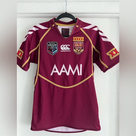 Canterbury | Shirts | Canterbury Qld Maroons Rugby Jersey | Poshmark